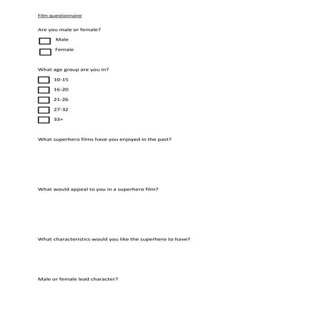 Elements questionnaire | DOCX