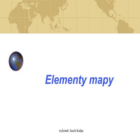 Elementy Mapy | PPS