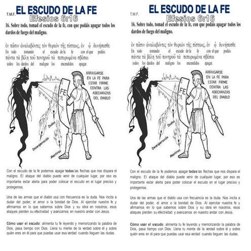 El escudo de la fe | DOCX