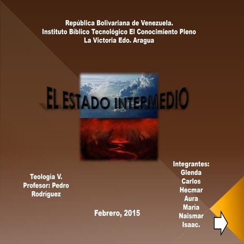 El estado intermedio | PPTX