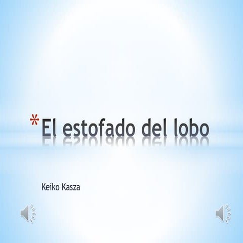 El estofado del lobo | PPTX