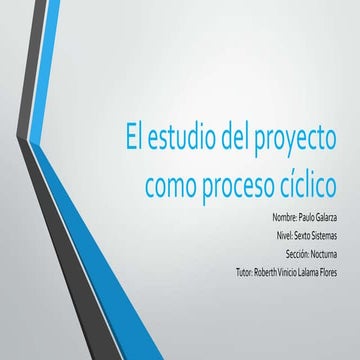 Conceptos básicos sobre proyectos | PPTX