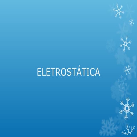 Fórmulas de Eletrostática | DOC