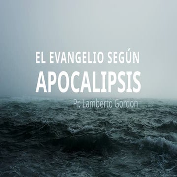 El evangelio según Apocalipsis, un vistazo al capítulo 1 | PPTX
