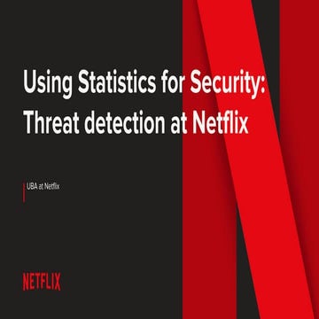 Nicole Grinstead: Using Statistics for Security with Threat Detection ...