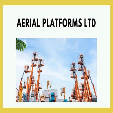 Elevated platform hire | PPT