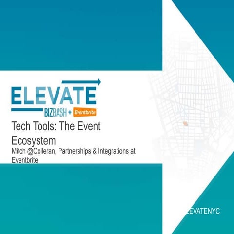 Tech Tools: The New Ecosystem of Events | PPT