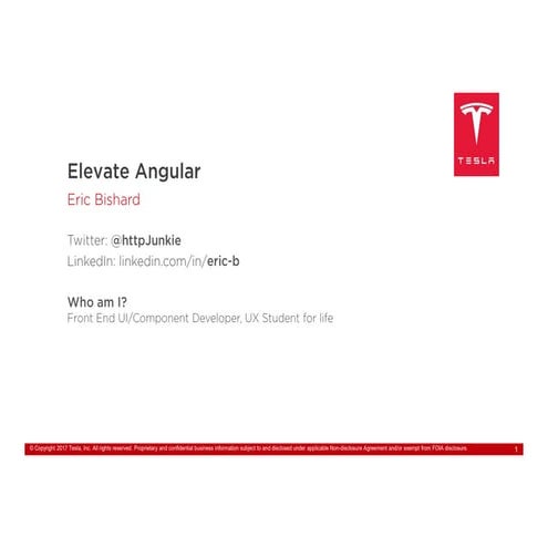 Elevate Your Angular Development | PPT