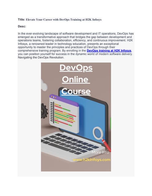 DevOps Training at H2K Infosys.pdf