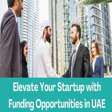 Elevate Your Startup with Funding Opportunities in the UAE | PPT