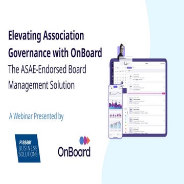 Elevating Association Governance with OnBoard | PPTX