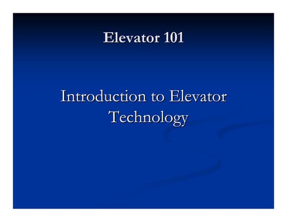 DESIGN OF MINE SHAFT ELEVATOR design guide | PDF