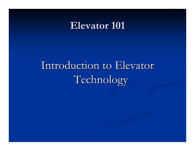 Safety on Lifts and escalators.pptx