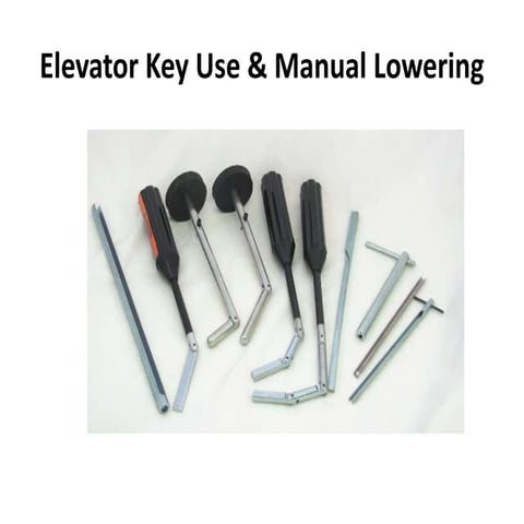Elevator key use | PPTX