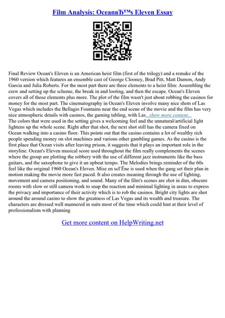 Eleven reading and activities | PDF | Screenwriting | Content Production