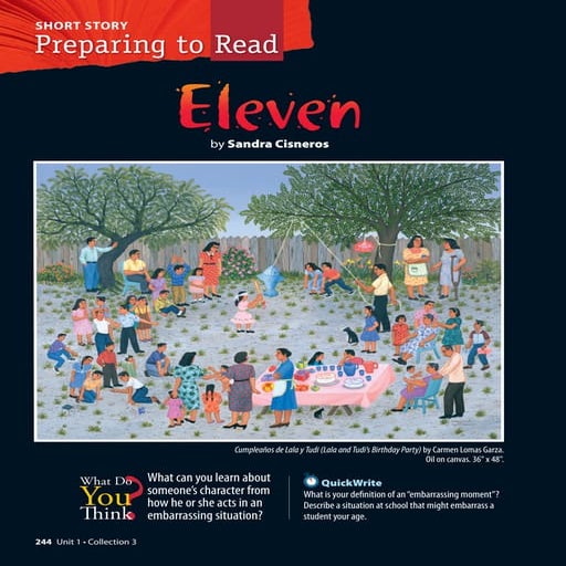 Eleven reading and activities | PDF