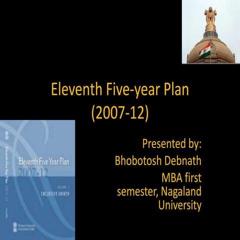 Eleventh five year plan | PPSX