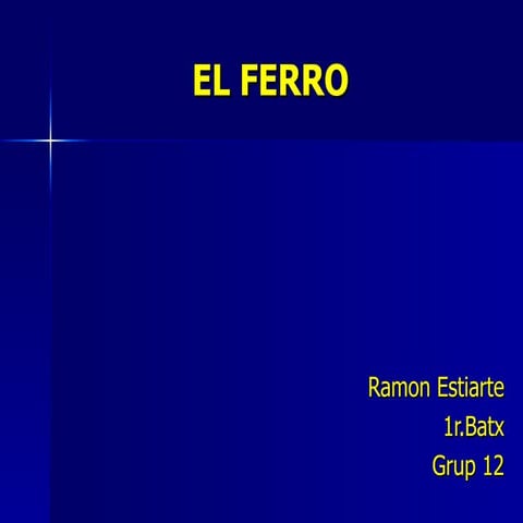 El Ferro Ppt | PPT