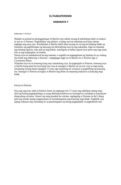 Buod Ng Buhay Ni Basilio Pdf