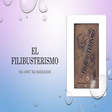 EL FILIBUSTERISMO.pptx