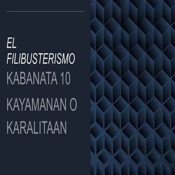 EL FILIBUSTERISMO.pptx