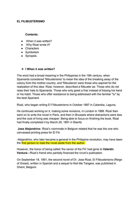 Chapter 8: Noli Me Tangere Published in Berlin (1887) | PPT