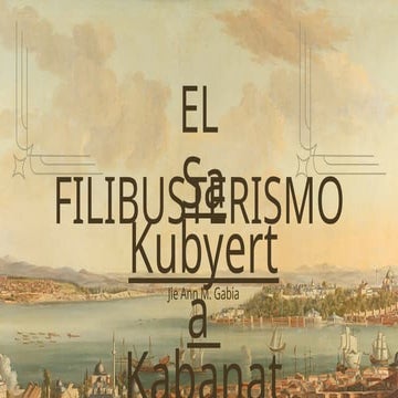 El filibusterismo - buod ng Kabanata 30: si Juli | PDF