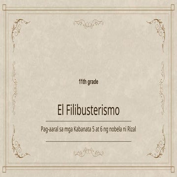 Kabanata 6 Si Basilio(Buod, introduction of characters, talasalitaan ...
