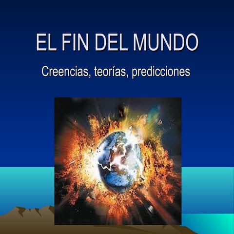 Fin del Mundo | PDF