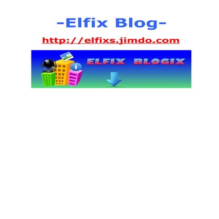 Elfix Blogix | DOC