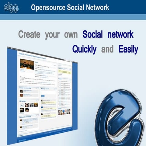 Elgg Social Network solution | PPT