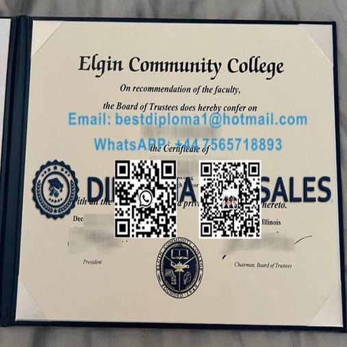 Elgin Community College Diploma, ECC Diplom | PPT