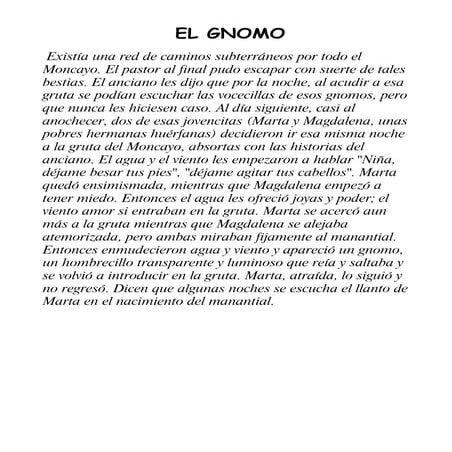 El Gnomo | DOC