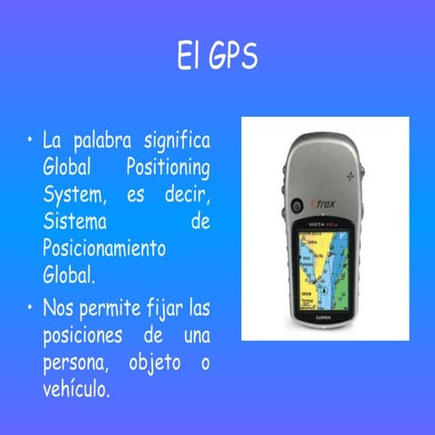 El gps | PPT