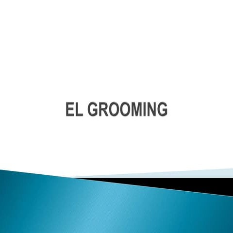 TRÍPTICO GROOMING para estudiantes de la carrera de Derecho | PDF