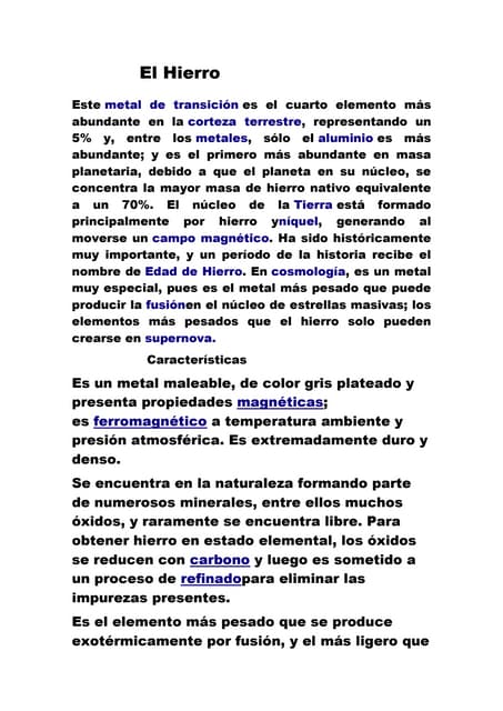HIERRO | PPT