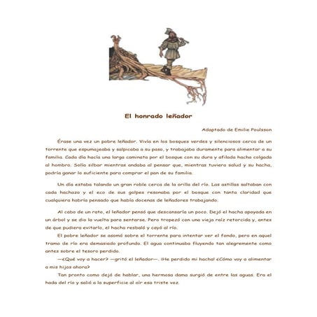 El honrado leñador | PDF