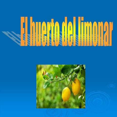 el huerto del limonar | ODP