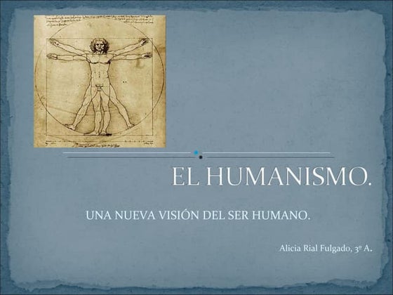 Humanismo | PPT