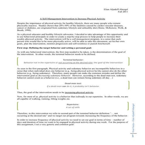 PSYC 320Behavior Modification Project Treatment Phase Report.docx