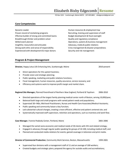 CLS New Resume Account Exec | DOCX