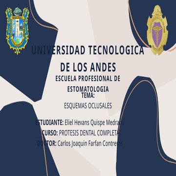 15. conceptos de oclusion esquemas oclusales | PDF
