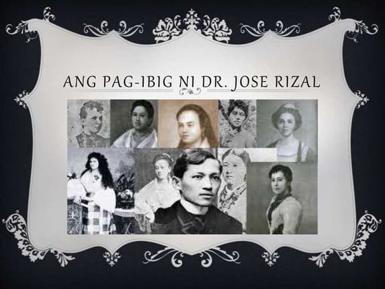 Mga Babae sa Buhay ni Rizal (Life and Works of Rizal) | PDF