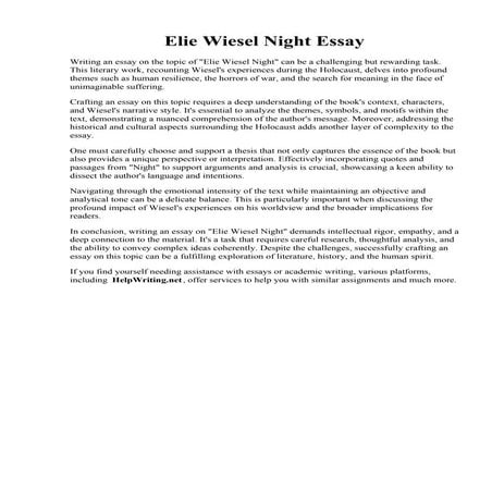 400 Word Essay Sample | PDF