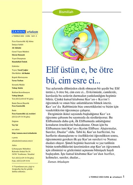 Elif Ba A13 24 | PDF