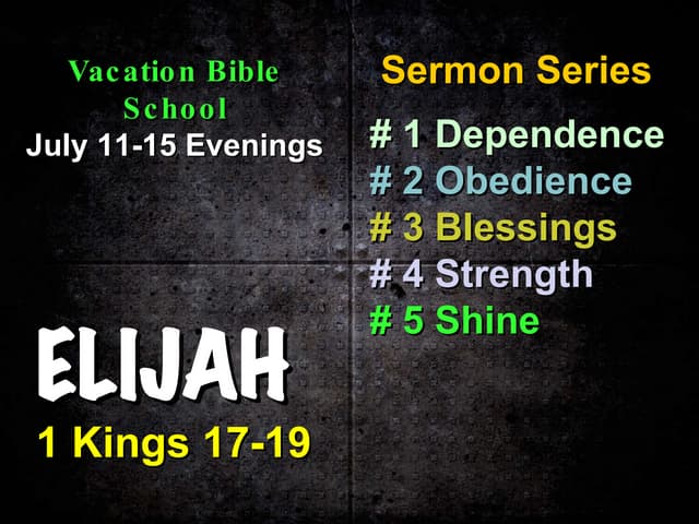 Elijah | PPT