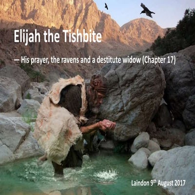 Elijah the tishbite (1 kings 17) | PPTX