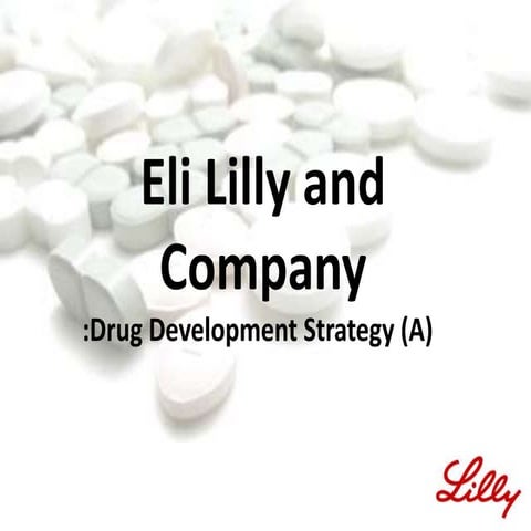 BA401_Eli Lilly and Company_Drug Developmet Strategy(A) | PPTX