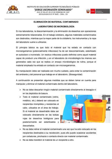 Fichas técnicas de los reactivos | PPT