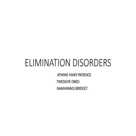 ELIMINATION DISORDERS- psychiatry DSM.pptx